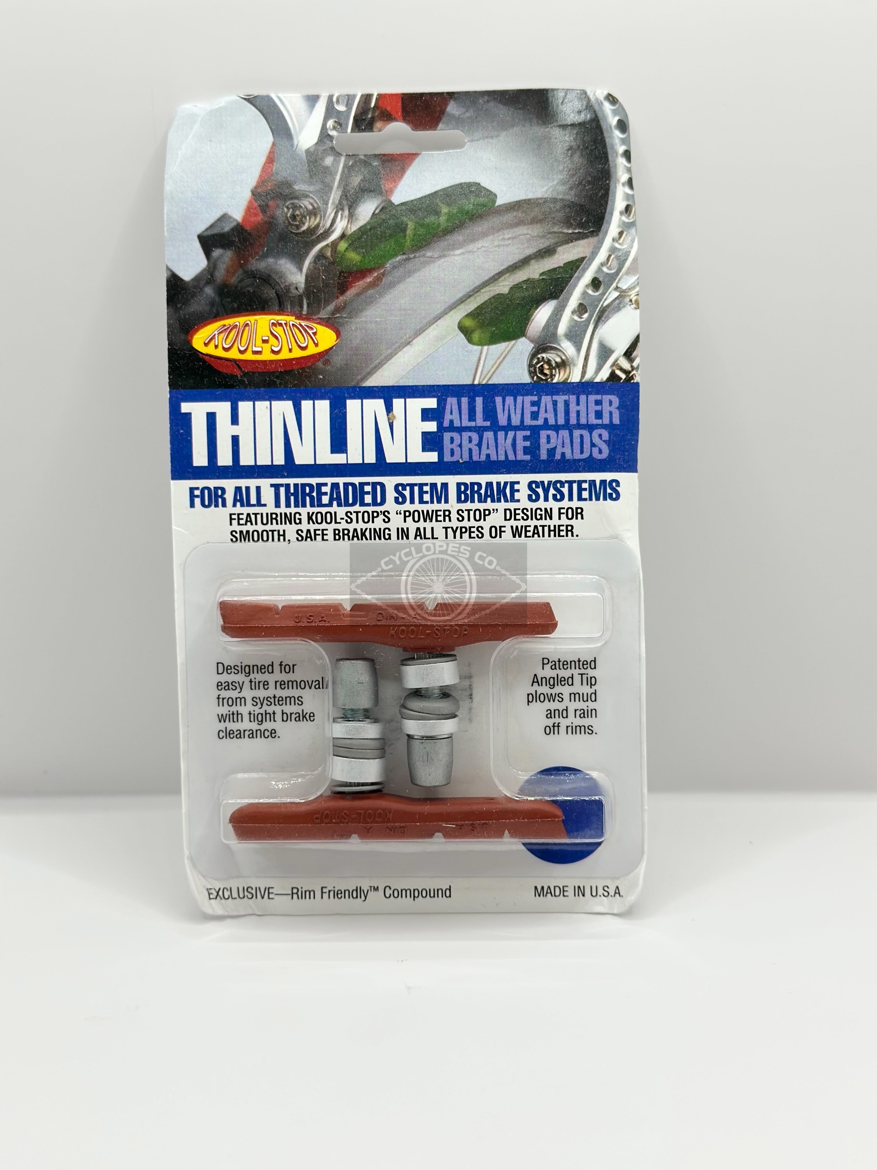 Paul Kool-Stop Thinline Brake Pads Salmon (Alu Rims) – Cyclopes Co