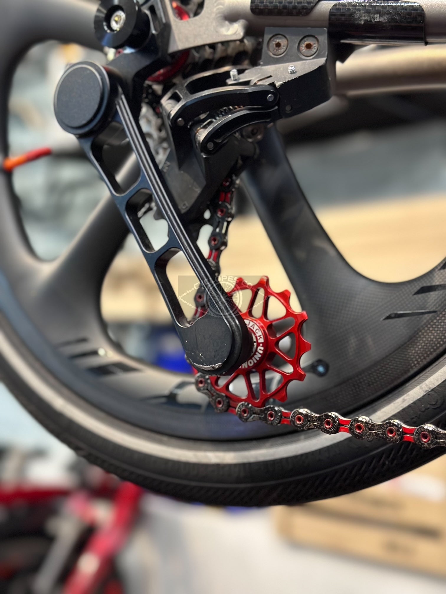 UnionJack 14T Jockey Wheel with Ceramic Shaft – Cyclopes Co